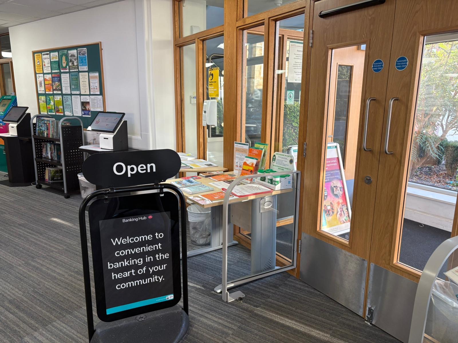 Cash Access UK - Hessle Banking Hub opens in its temporary home