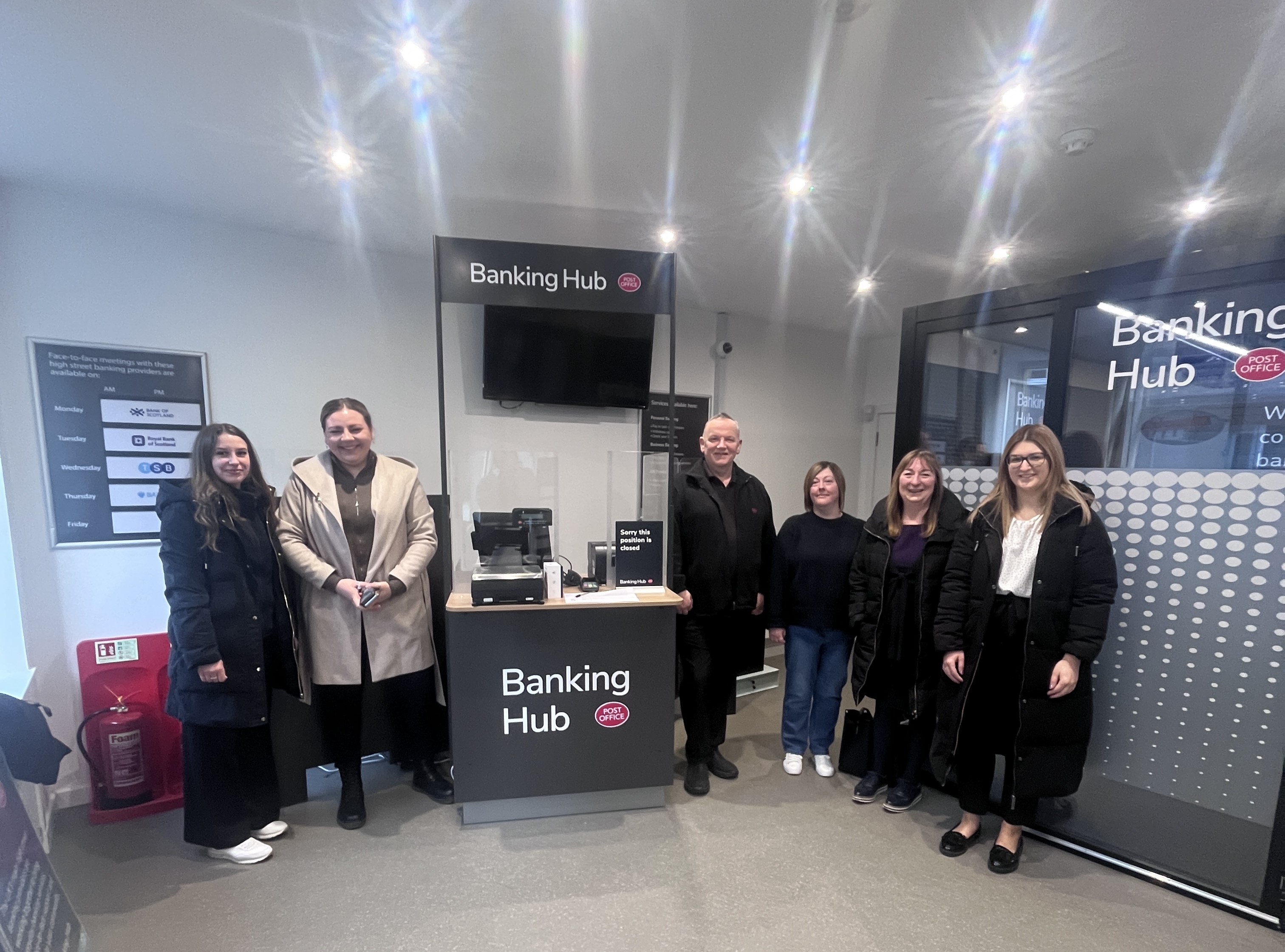 Cash Access UK - Huntly banking hub opens