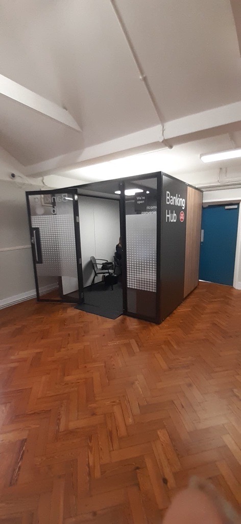 Cash Access UK - Ware temporary Banking Hub opens