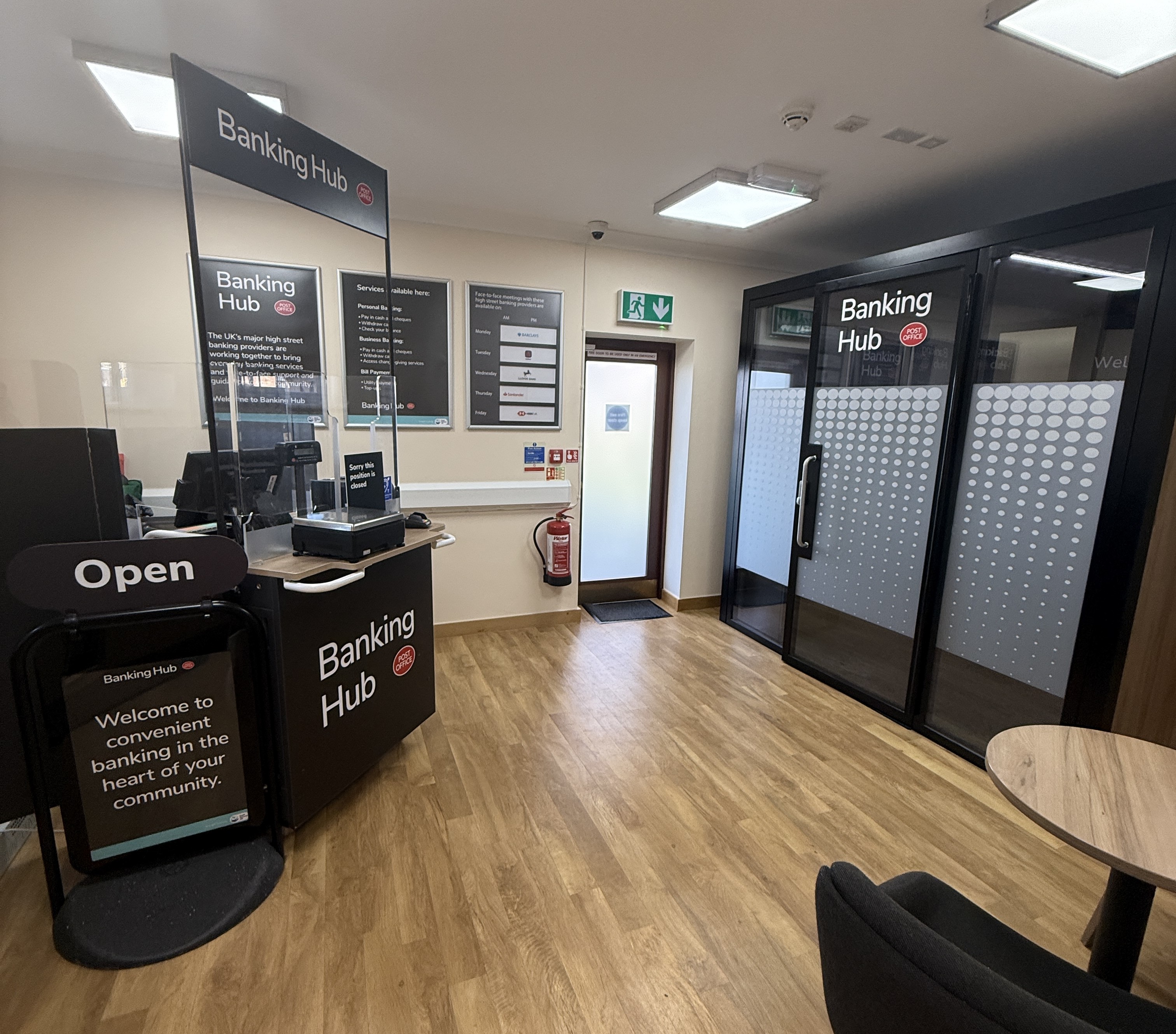 Cash Access UK - Mildenhall's new banking hub now open