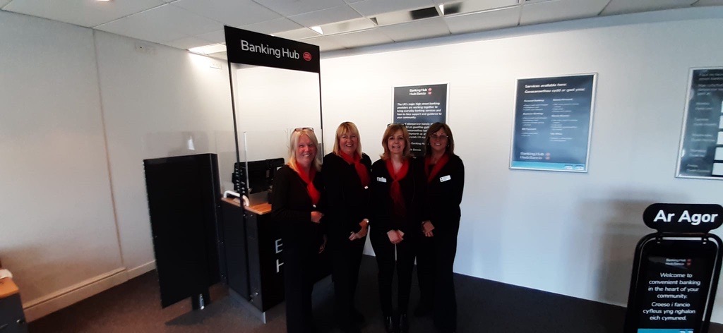 Cash Access UK - Treorchy temporary Banking Hub opens