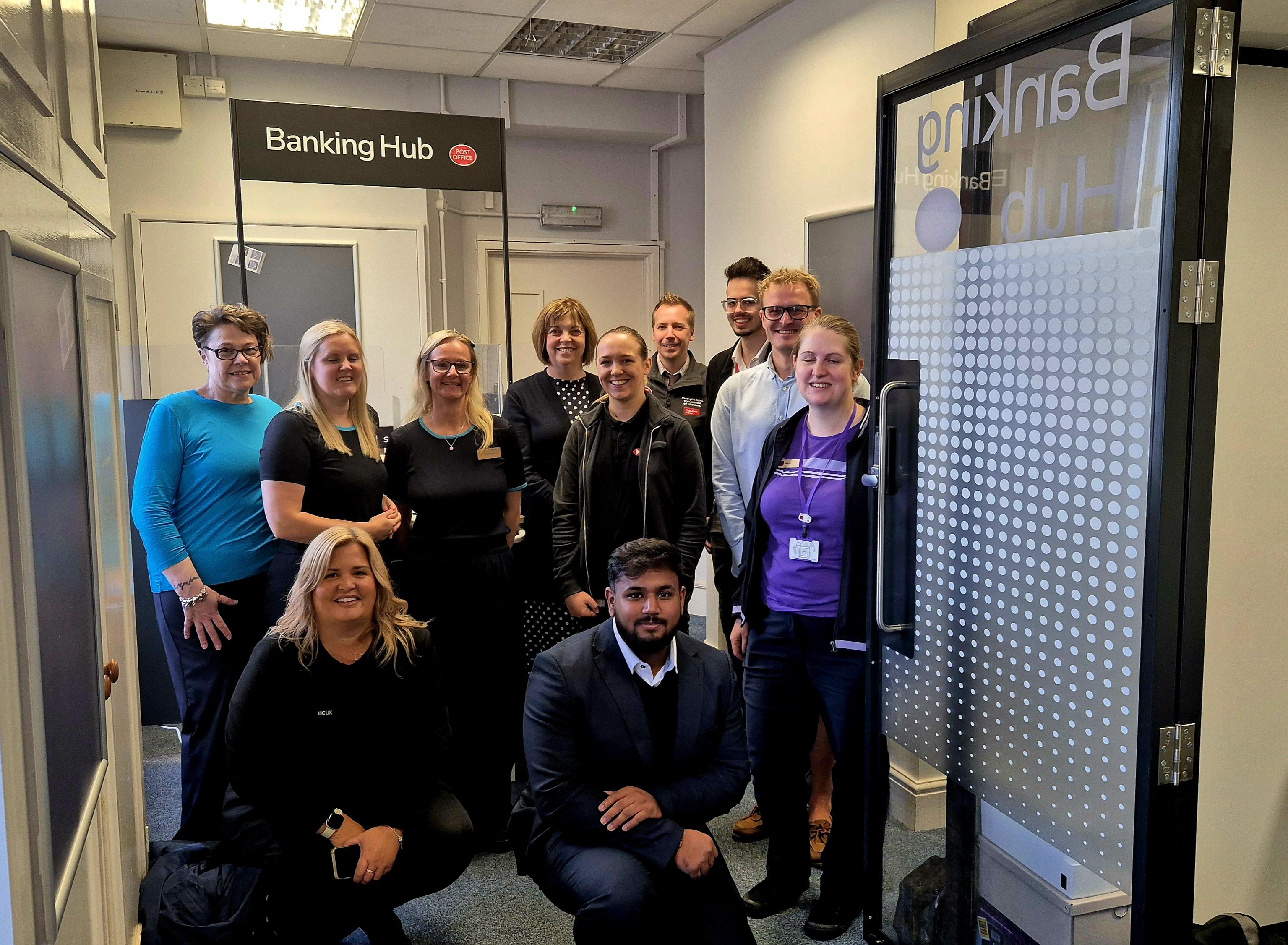 Cash Access UK - Bodmin temporary Banking Hub opens