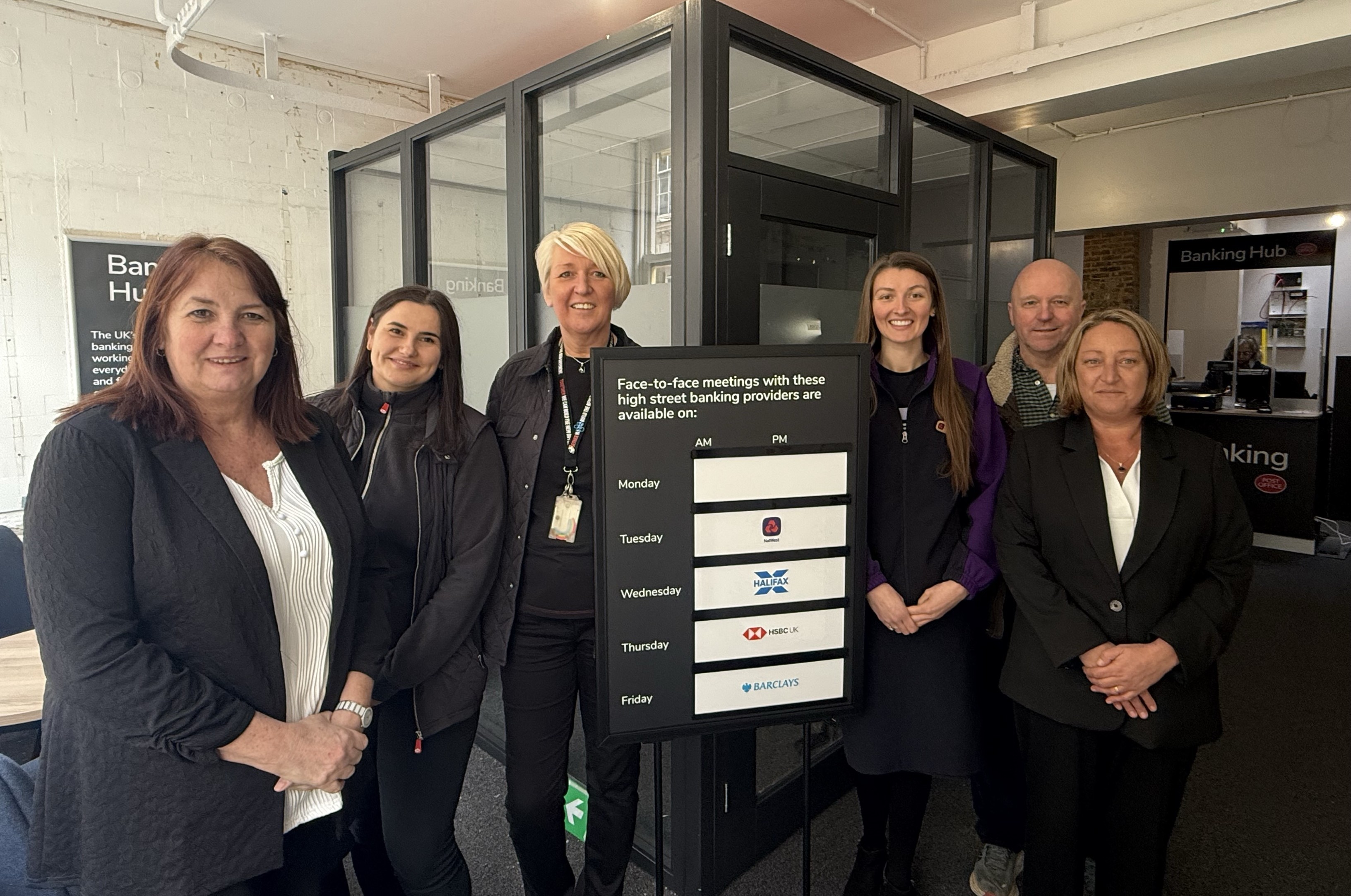 Cash Access UK - Fourth banking hub for North Yorkshire opens in Whitby