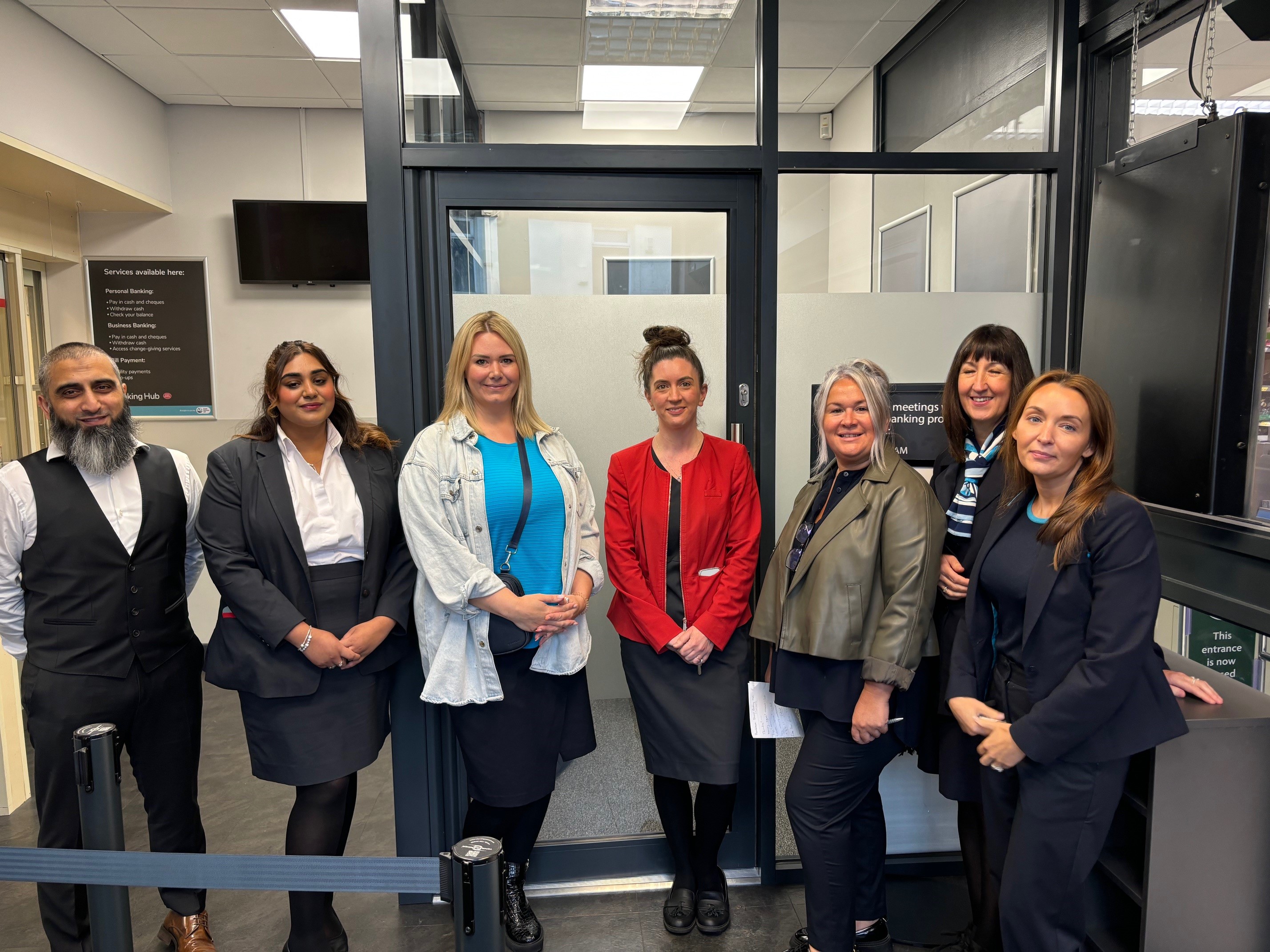 Cash Access UK - Ramsbottom temporary Banking Hub opens
